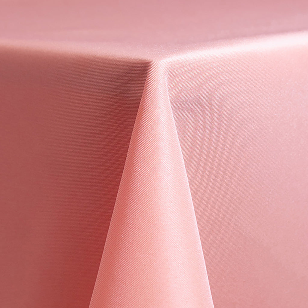 Pink Solid Polyester Linen | Quest Events