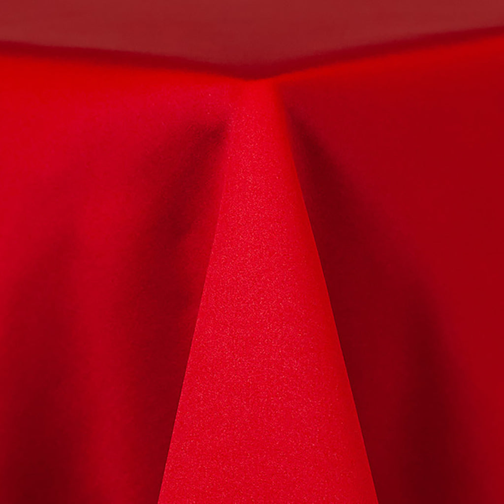 Red Matte Satin Linen | Quest Events