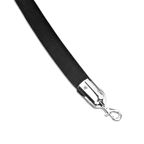 Black Velvet Stanchion Rope (6') | Quest Events