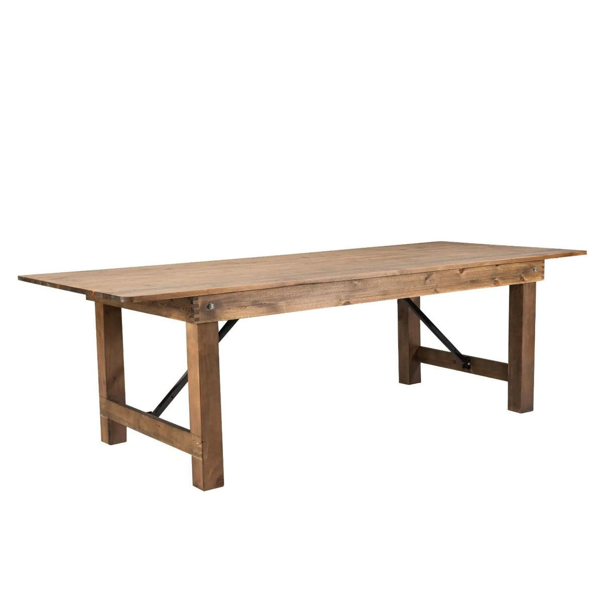 Farm Rustic Table - 8' x 40" | Quest Events