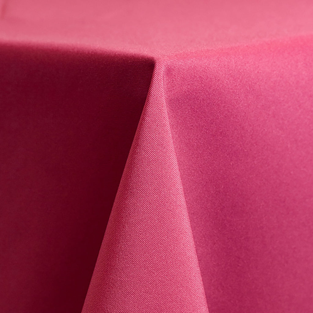 Hot Pink Solid Polyester Linen | Quest Events
