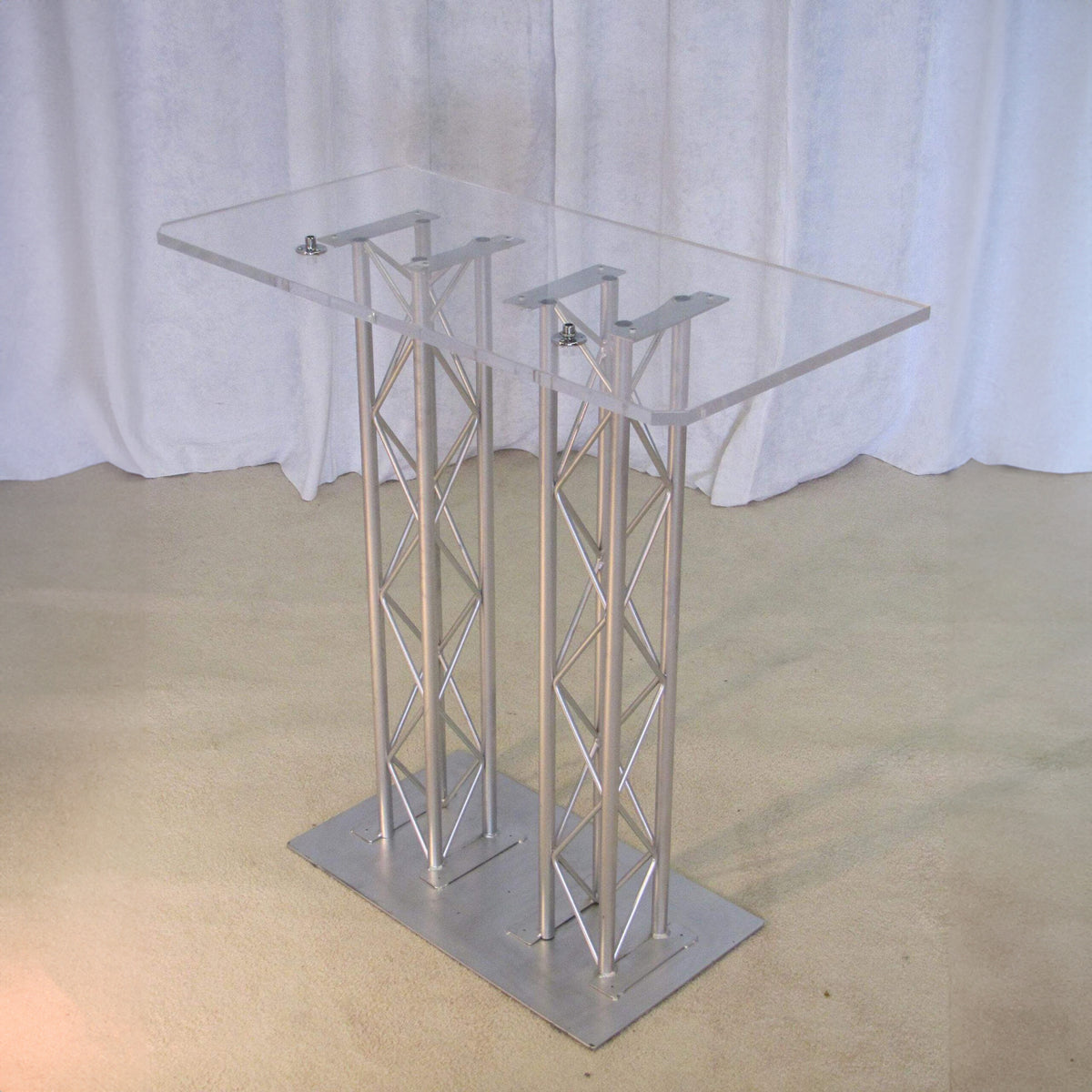 Twin Square Truss Podium | Quest Events