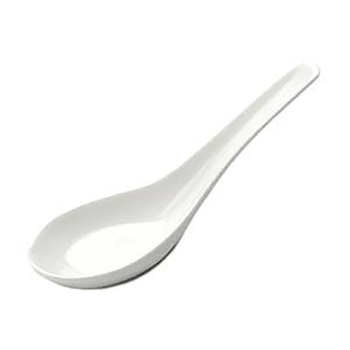White Ceramic Asian Spoon | Quest Events