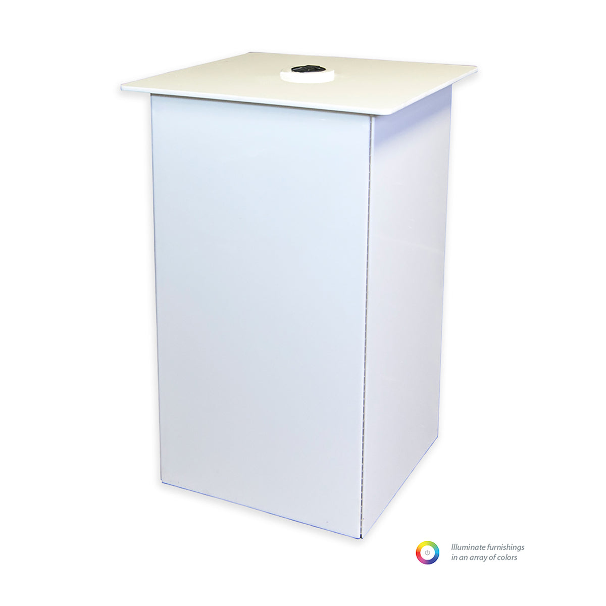 Illuminated Highboy Charging Table | Quest Events